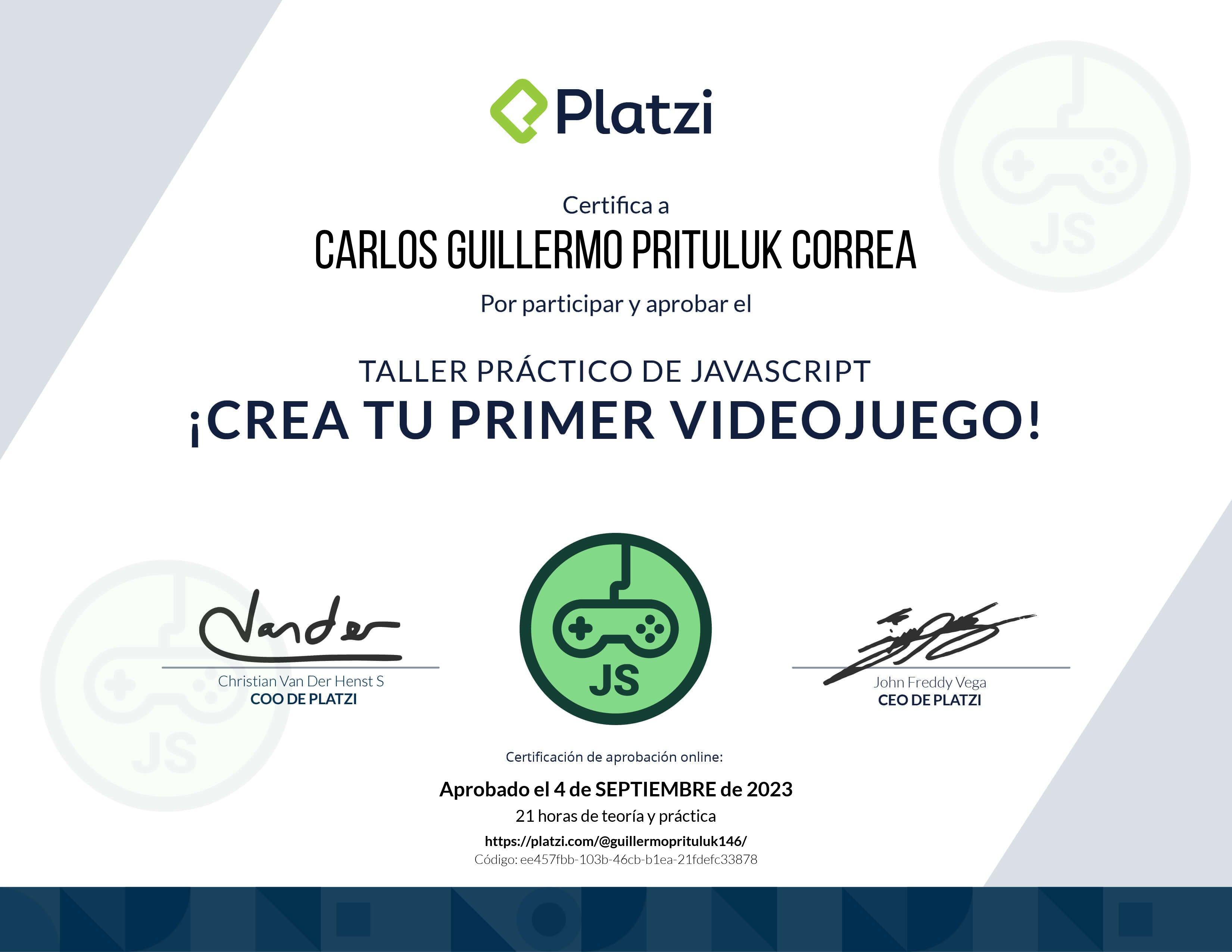 Guillermo Prituluk - Frontend Developert
